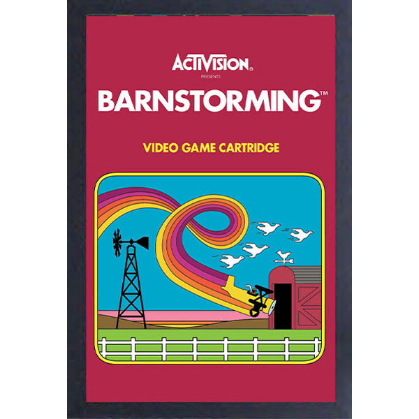 Activision Barnstorming Framed